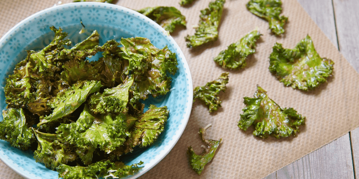 how to cook kale chips video
